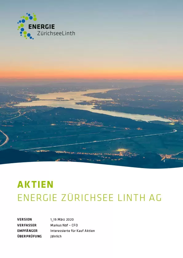 Corporate Governance | Energie Zürichsee Linth AG